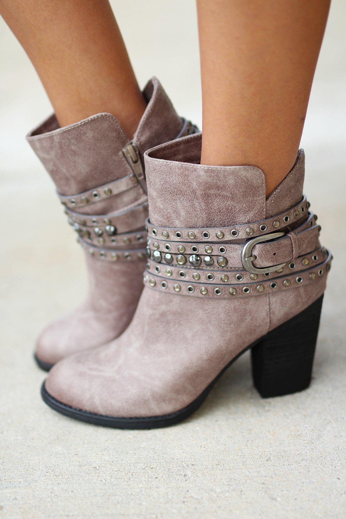 Alpha Gray Booties | Gray Boots | Ladies Boots – Saved by the Dress