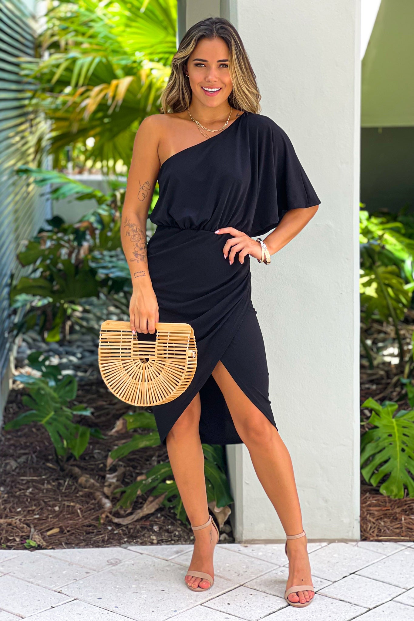 Black One Shoulder Dress | Short Dresses – Saved by the Dress